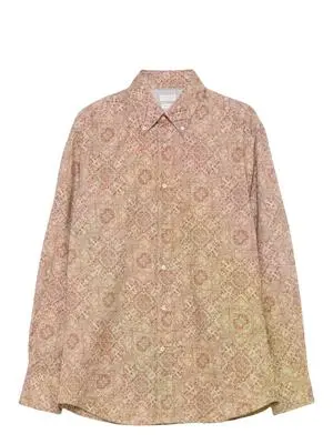 Brunello Cucinelli Paisley-print Shirt - Brown
