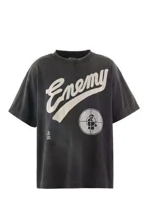 SAINT MXXXXXX Public Enemy T-shirt - Black