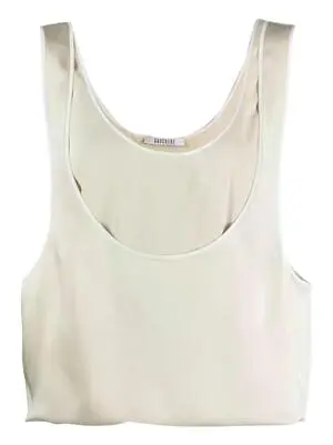 Gauchère Mirros Sleeveless Tank Top - Neutrals