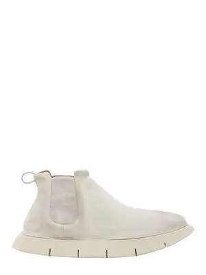 Marsèll Intagliata Suede Chelsea Boots - Neutrals