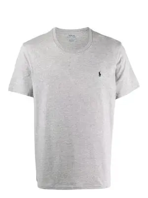 Polo Ralph Lauren Polo Pony-embroidered Cotton T-shirt Grey