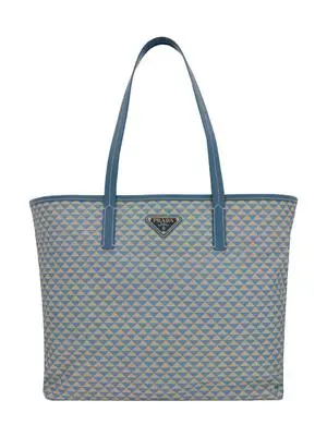 Prada Re-nylon Tote Bag - Blue