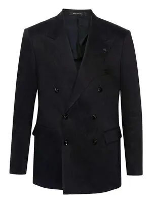 Tagliatore Double-breasted Blazer - Blue
