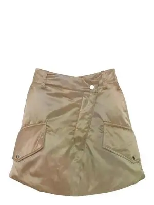 JW Anderson Mini Cargo Skirt With Padded Design - Neutrals