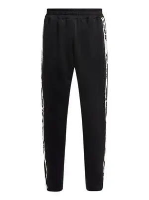 MOUTY Logo-print Elasticated-waist Track Pants - Black