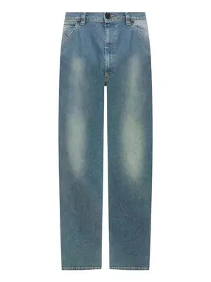 VIVIENNE WESTWOOD Cotton Straight Jeans - Blue