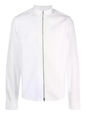 PRIVATE STOCK LABS Norman Cotton Shirt - White