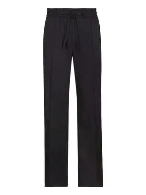 Dolce & Gabbana Drawstring-waist Wide-leg Trousers - Blue