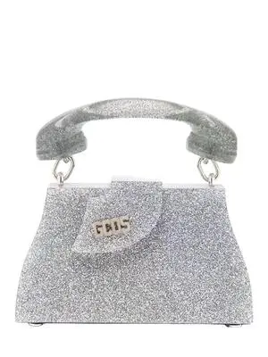 Gcds Call Me Comma Mini Bag - Silver