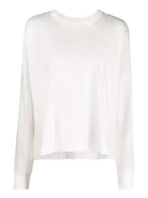 Studio Nicholson Long-sleeve Cotton T-shirt - White