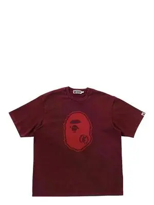 A BATHING APE Logo-print T-shirt Red