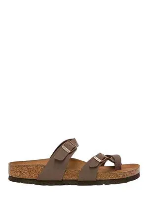 BIRKENSTOCK Mayari Double-strap Slide Sandals - Brown