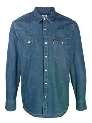 LEVI'S Long-sleeve Denim Shirt - Blue
