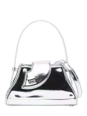Gcds Small Comma Tote Bag - Silver