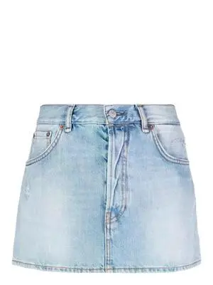 Acne Studios Denim Mini Skirt - Blue