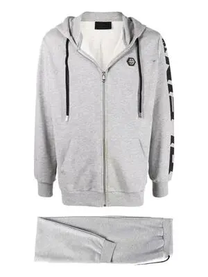 Philipp Plein Logo-print Tracksuit Set - Grey