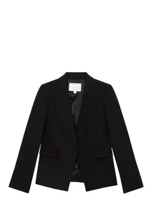 Brooks Brothers Single-Breasted Blazer Black