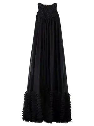 HUI MILANO Sleeveless Dress - Black