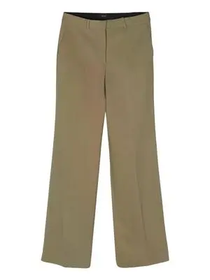 JOSEPH Morissey Tailored Trousers - Green