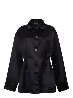 Adam Lippes Barn Jacket - Black