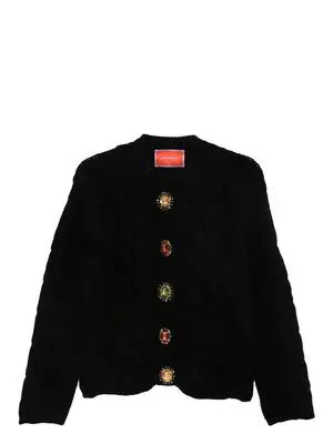 La DoubleJ Portrait Cardigan - Black