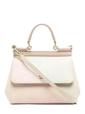Dolce & Gabbana Sicily Medium Tote Bag - Neutrals