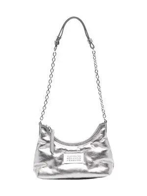 MAISON MARGIELA Micro Glam Slam Mini Bag - Silver