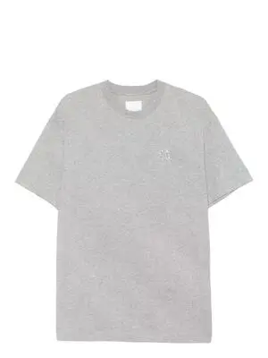 Givenchy Crystal 4g-detail Cotton T-shirt - Grey