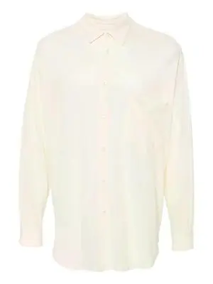 MAGLIANO Intimo Log-sleeve Ribbed Shirt - Neutrals