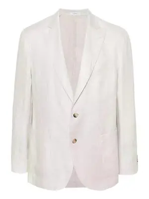 Boglioli K Interlock-twill Suit Jacket - Neutrals