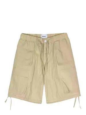 BONSAI Cotton-Blend Cargo Shorts Neutrals
