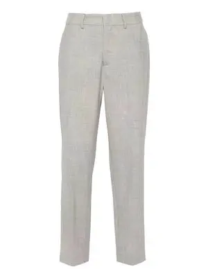 P.a.r.o.s.h Tapered-leg Tailored Trousers - Grey
