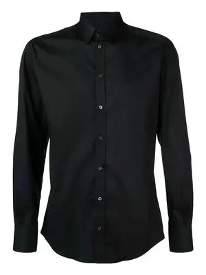 Dolce & Gabbana Long-sleeve Tailored Shirt - Black
