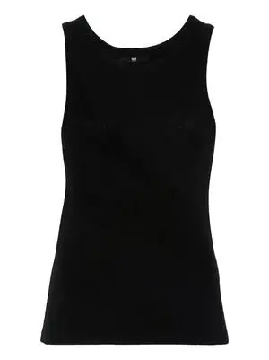 Max & Moi Sleeveless Cashmere Top - Black