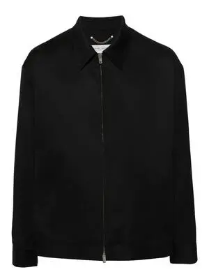 GOLDEN GOOSE Virgin Wool Shirt Jacket - Black