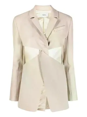 COPERNI Coperni Cut-Out Single-Breasted Blazer