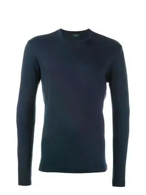 ZANONE Classic Sweatshirt Blue