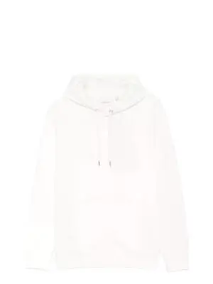 Gant Embossed-logo Hoodie - White