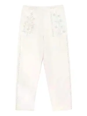 Antik Batik Alex Straight-leg Trousers - Neutrals