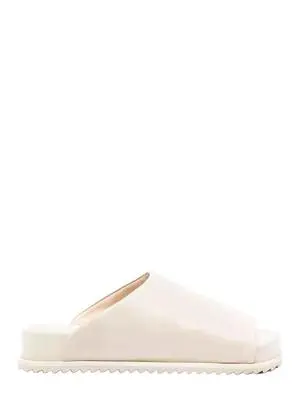 YUME YUME Finn Leather Slides - Neutrals