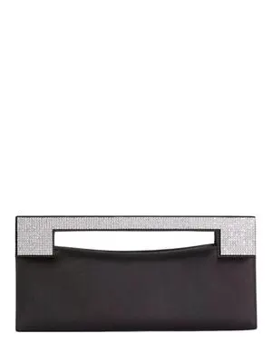 GIUSEPPE ZANOTTI Clutch With Crystal Embellishment - Black