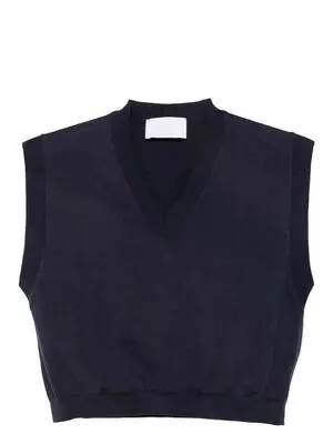 DANIELE FIESOLI Knitted Vest - Blue
