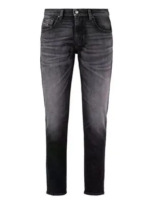 DIESEL® D-strukt Slim-fit Jeans - Black