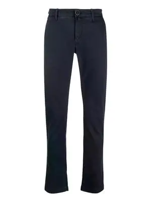 Jacob Cohen Low-rise Straight-leg Trousers - Blue