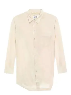 MAGLIANO Asymmetric Cotton Shirt - Neutrals