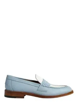 Dsquared2 Two-tone Leather Loafers - Blue
