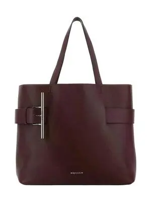 Alexander McQueen T-bar Tote Bag - Brown