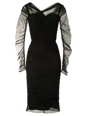 DOLCE & GABBANA Draped Midi Dress