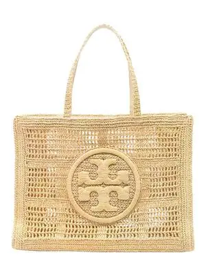 Tory Burch Ella Crochet Tote Bag - Neutrals