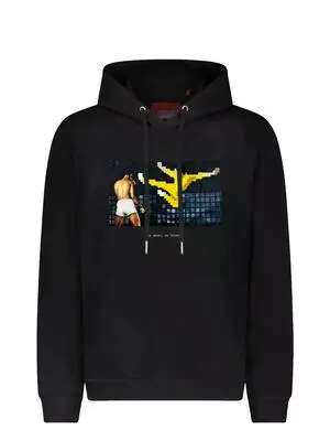 MOSTLY HEARD RARELY SEEN 8-BIT Be Water My Friend Hoodie - Black